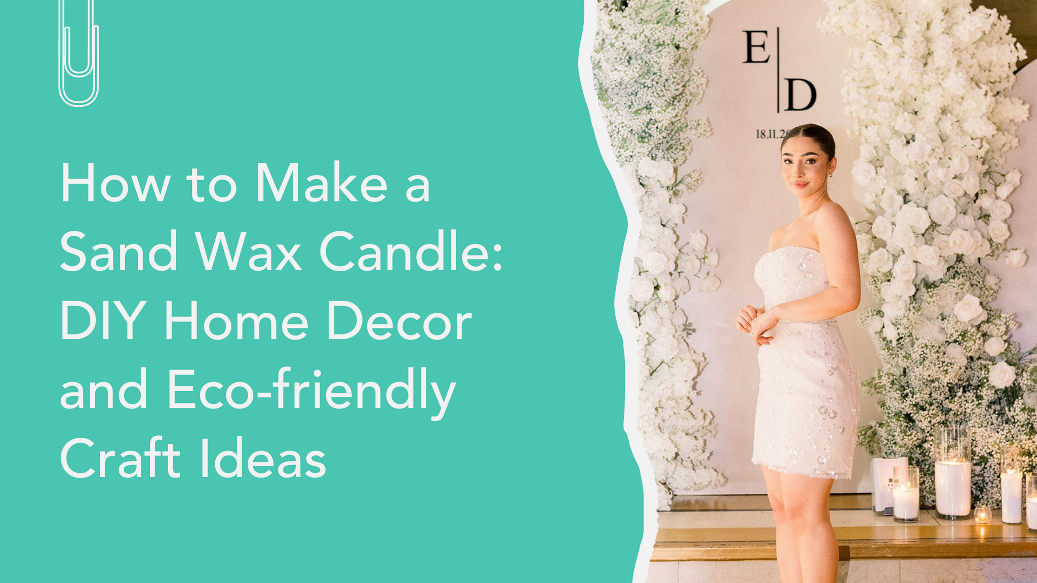 How to Make a Sand Wax Candle: DIY Home Decor and Eco-friendly Craft I